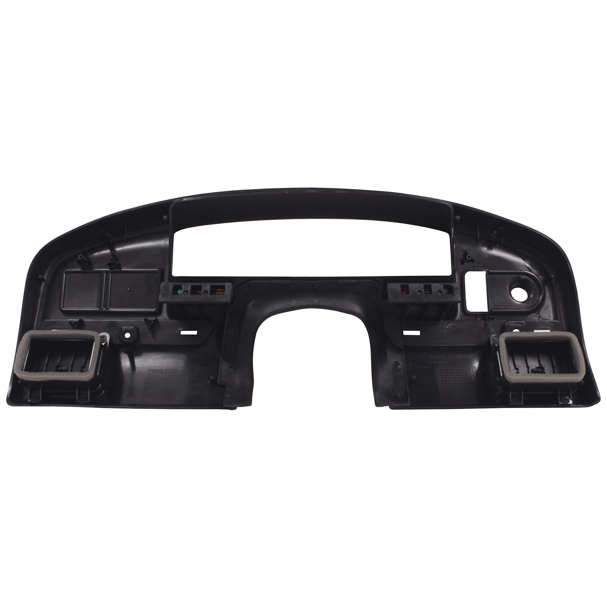 IAMAUTO 07684 Instrument Cluster Bezel Dash Panel Trim for 1992-1993 Ford F150 F250 F350 Super Duty Bronco (Gasoline Engines ONLY)