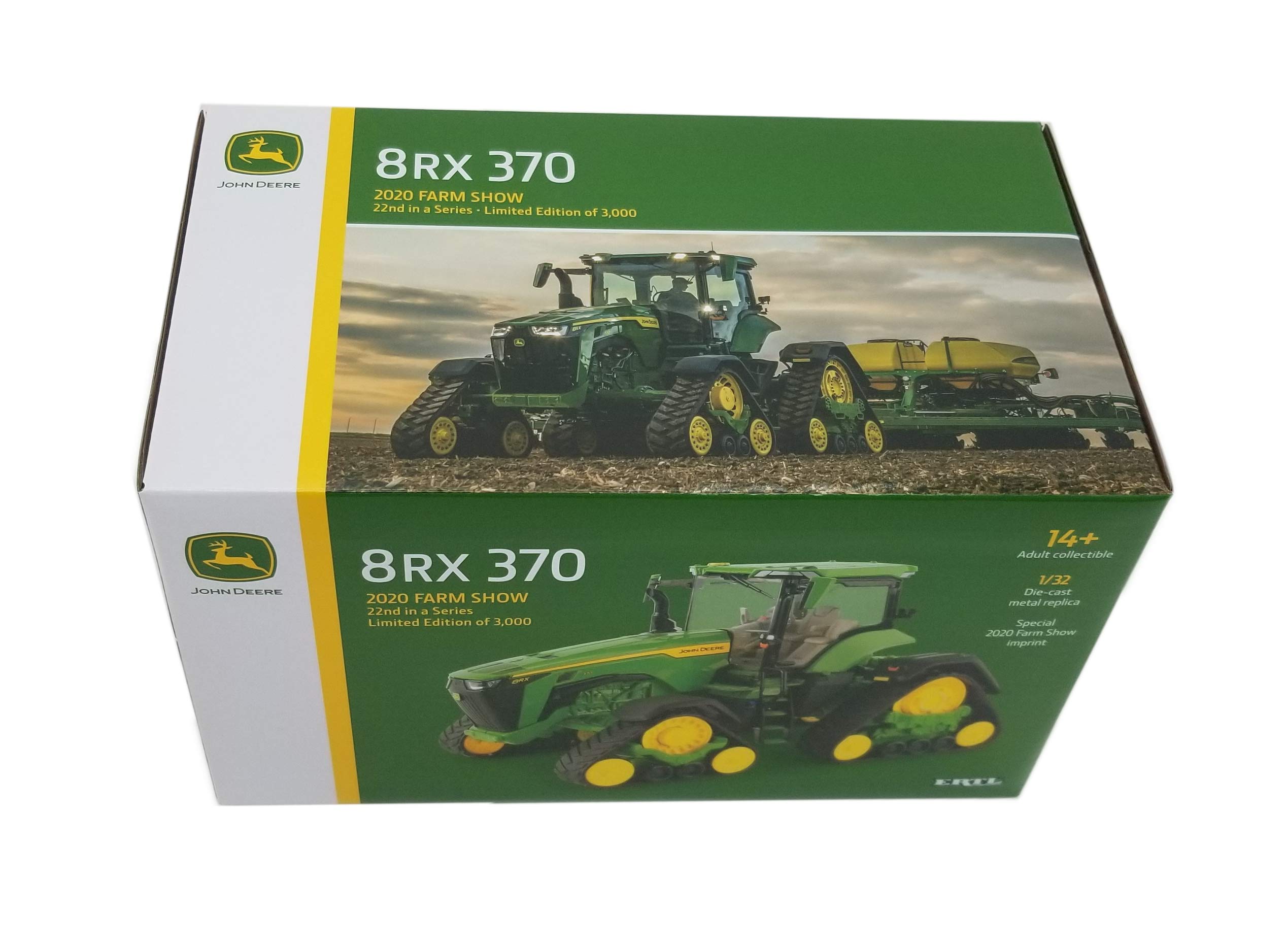 John Deere 1/32 8RX 370 2020 Farm Show Edition Toy - LP75704