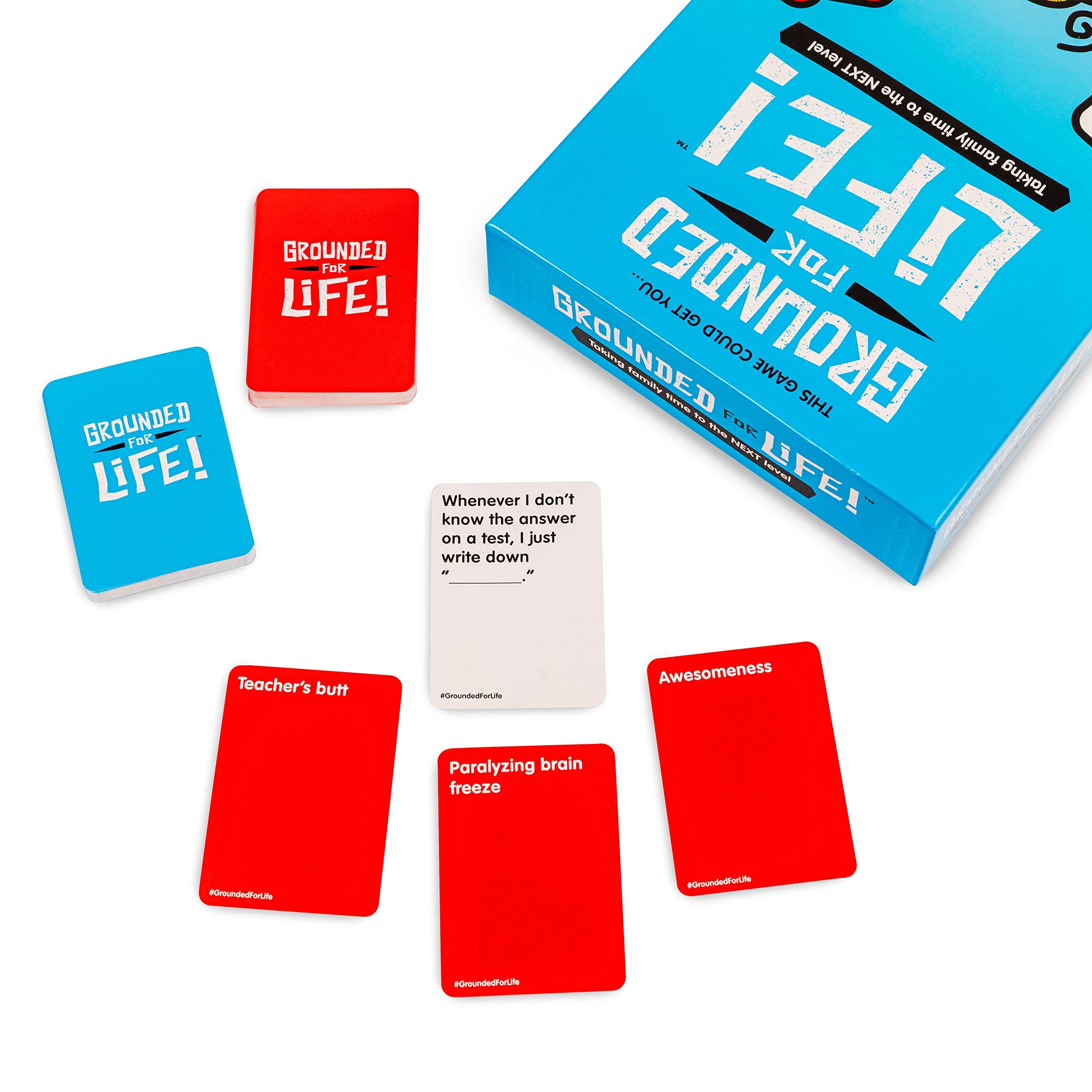 WHAT DO YOU MEME? Grounded for Life - The Ultimate Family Night Game - Family Card Games for Kids and Adults Family