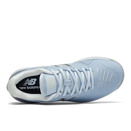 New Balance Women's 796 V2 Hard Court Tennis Shoe, Uv Glo/Silver, 5 Wide