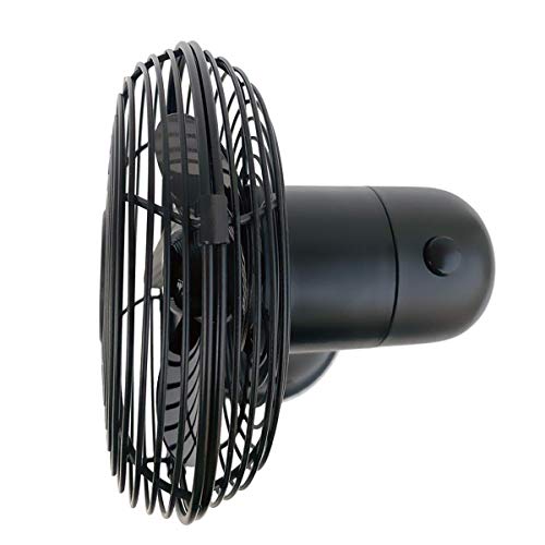 HUNTER Personal Retro USB Fan, 5" inch, Matte Black