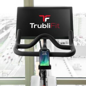 TrubliFit Metal Phone Holder for Peloton Bike & Bike+ Custom Aluminum Phone Mount Accessory for Peloton