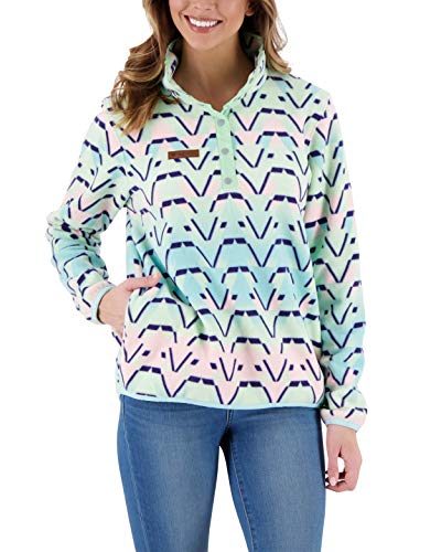 Obermeyer Womens W Boulder Fleece, Hazy Daze, Small