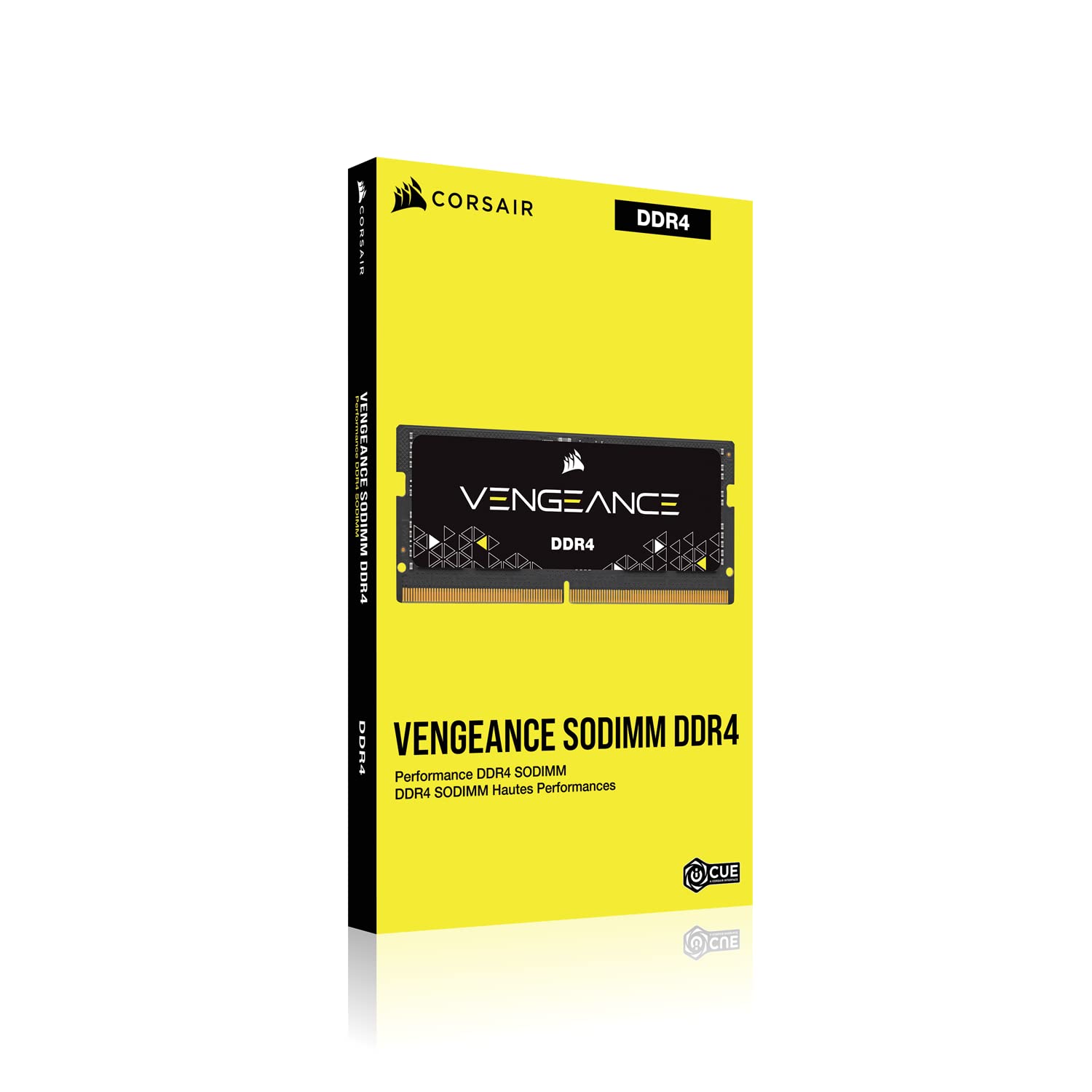 Corsair Vengeance Performance SODIMM Memory 16GB (2x8GB) DDR4 2933MHz CL19 Unbuffered for 8th Generation or Newer Intel Core™ i7, and AMD Ryzen 4000 Series notebooks