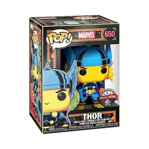 funko pop! marvel: black light - thor - marvel comics - collectable vinyl figure - gift idea - official merchandise - toys for kids & adults - comic books fans - model figure for collectors