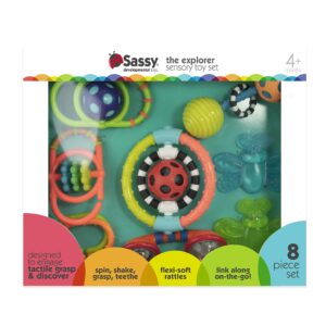 Sassy The Explorer Sensory Toy Gift Set for Ages 4+ Month