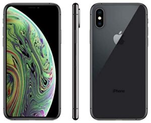 apple iphone xs, 256gb, space gray - gsm unlocked (renewed premium)