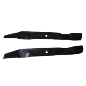 raparts (2) mulching mower blades fits husqvarna craftsman poulan 42" mower deck