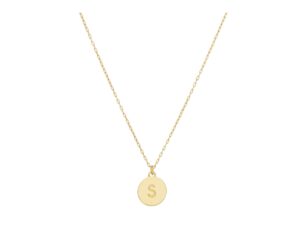 kate spade new york kate spade mini initial pendant s gold one size