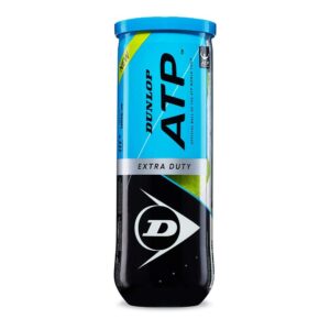 DUNLOP ATP Super Premium Extra Duty Tennis Ball Can - 3 Ball Cans (12 Cans - 1/2 Case)