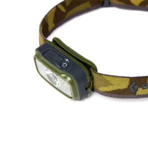 Black Diamond Equipment - Cosmo 300 Headlamp - Dark Olive, Battery Powered, Night Vision