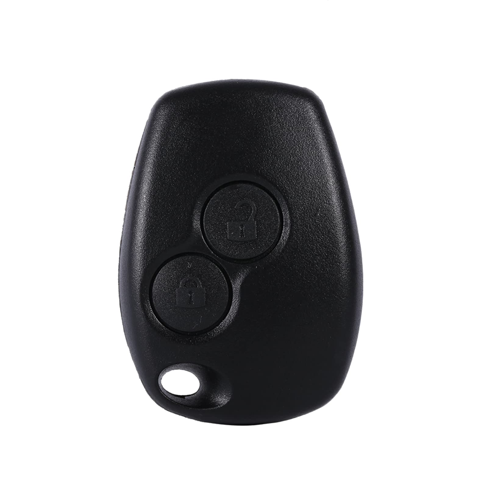 Qiilu 2 Button Key Fob for Renault Clio III 2006-2010 for Renault Kangoo II 2009-2012 for Reanult Master 2010- for Renault Modus Remote 2 Buttons Auto Car Key Fob Shell Cover Case Replacement