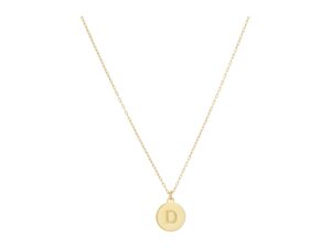 kate spade new york kate spade mini initial pendant d gold one size