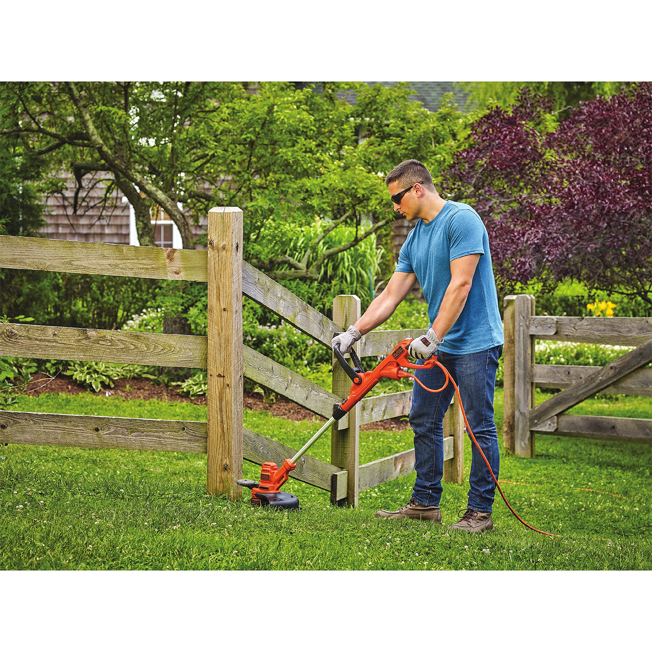 BLACK+DECKER String Trimmer, Electric, 14-inch (BESTE620)