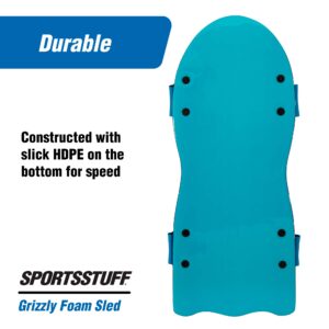 SportsStuff Grizzly - 1-2 Person Foam Sled , Black, 49" Sled