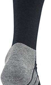 Under Armour Adult Hitch All Season Boot Socks, 1-Pair , Black/Pitch Gray , Medium