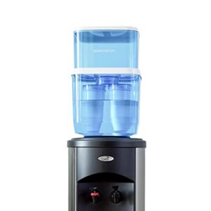 ZeroWater ZJ-004S, Refillable Filtered Water Cooler Jug, 5 Gallon Capacity, NSF Certified to Reduce Lead, Other Heavy Metals and PFOA/PFOS, Blue