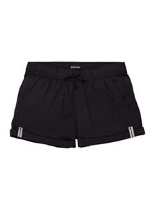 burton womens joy short, true black, small