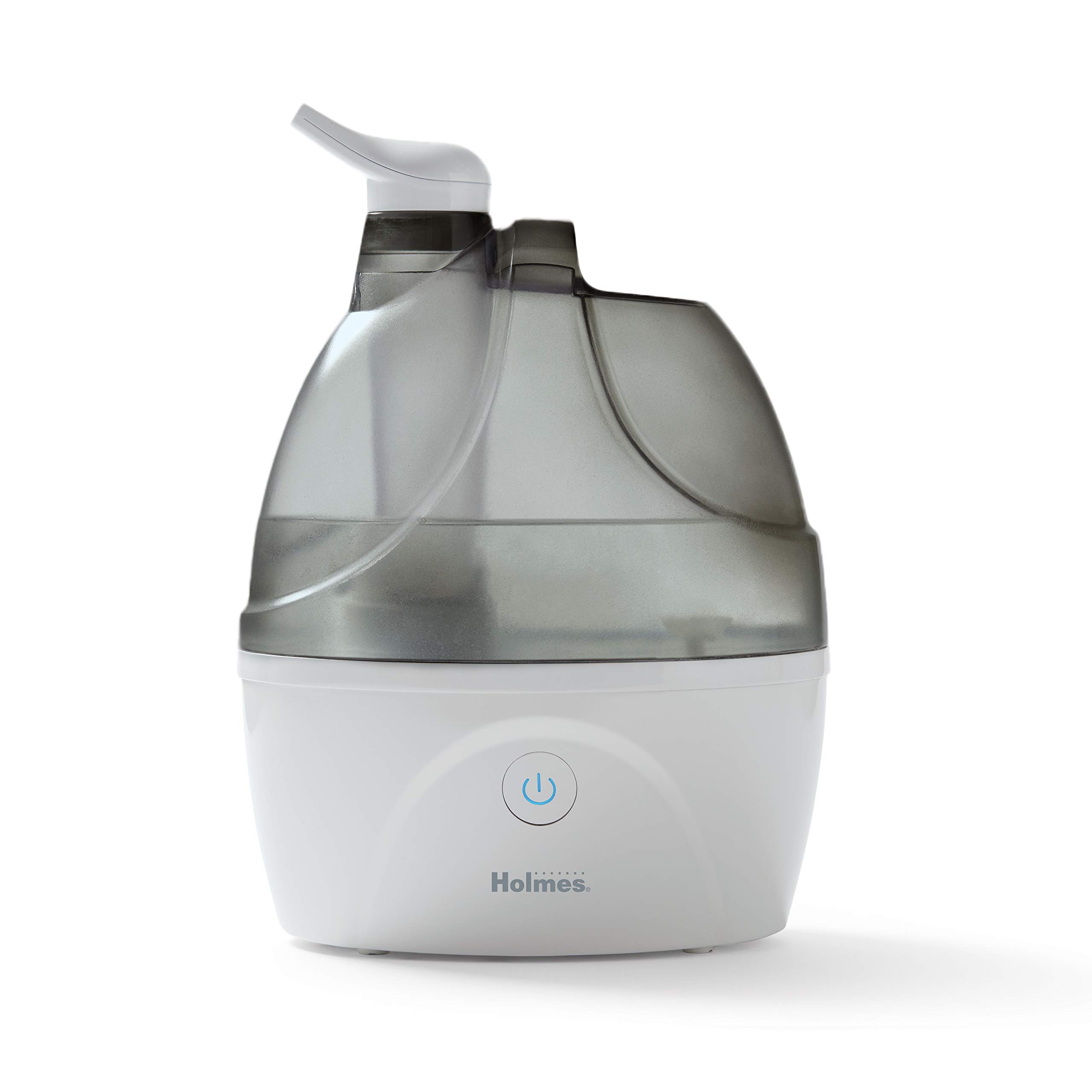 Holmes Ultrasonic Cool Mist Humidifier, 0.5 Gallon Ultrasonic Humidifier with Aromatherapy Tray and Protection