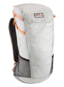 burton skyward 25l packable backpack, lunar gray ripstop