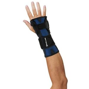 mueller mueller x-stay wrist stabilizer, adults, black (pack of 1)