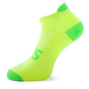 SLS3 Thin Running Socks for Women & Men, Ultra Light Neon Running Socks for Men & Women. Low Cut No Blister Socks (3pack)