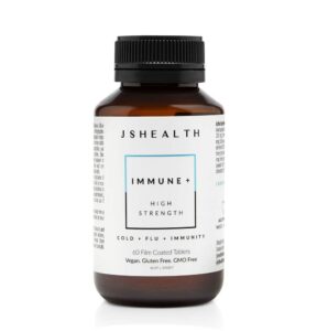 jshealth vitamins immune + immunity booster supplement with zinc vitamin c echinacea and olive leaf antioxidants (60 tablets)