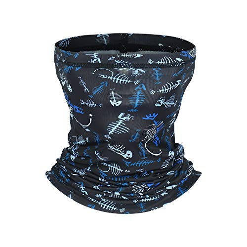 SUNMECI Cooling Face Mask Breathable Summer Neck Gaiter Cover Stylish and Versatile Head Wrap for Fishing, Motorcycle