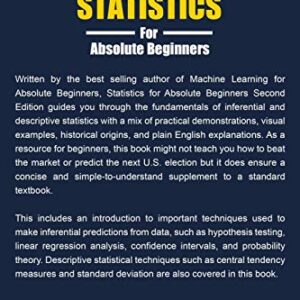 Statistics for Absolute Beginners (Second Edition) (AI, Data Science, Python & Statistics for Beginners)