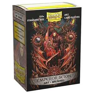 Dragon Shield Brushed Classic Art Coat of Arms Emperor Scion Standard Size 100 ct Card Sleeves Individual Pack