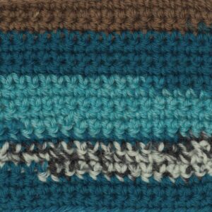 Patons Kroy Socks Yarn, 2-Pack, Route 66 (Blue, Green, and Brown Yarn)