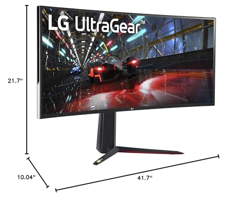 38” UltraGear Curved WQHD+ Nano IPS 1ms 144Hz HDR 600 Monitor with G-SYNC® Compatibility