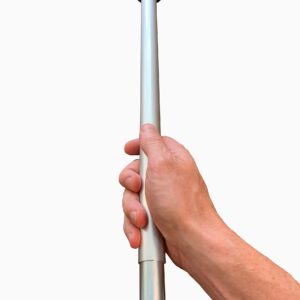 SUN NINJA Replacement Beach Tent Poles, 2 Poles Included