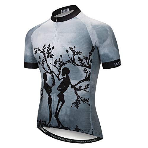 Cycling Jerseys Men Breathable Short Sleeve Biking Shirts for Man Mountain Bike Clothes Tops