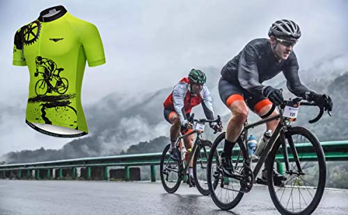 Cycling Jerseys Men Breathable Short Sleeve Biking Shirts for Man Mountain Bike Clothes Tops