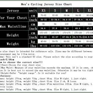 Cycling Jerseys Men Breathable Short Sleeve Biking Shirts for Man Mountain Bike Clothes Tops