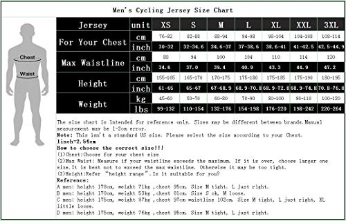 Cycling Jerseys Men Breathable Short Sleeve Biking Shirts for Man Mountain Bike Clothes Tops