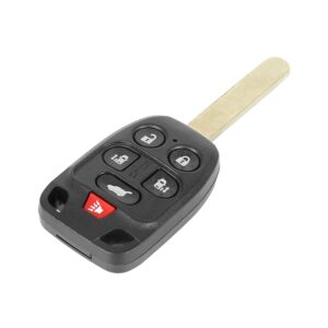 x autohaux new car replacement keyless remote key fob shell case black n5f-a04taa for honda odyssey 2011-2013