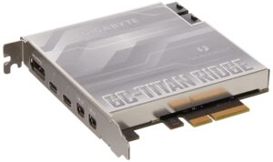 gigabyte gc-titan ridge 2.0 (titan ridge thunderbolt 3 pcie card component)