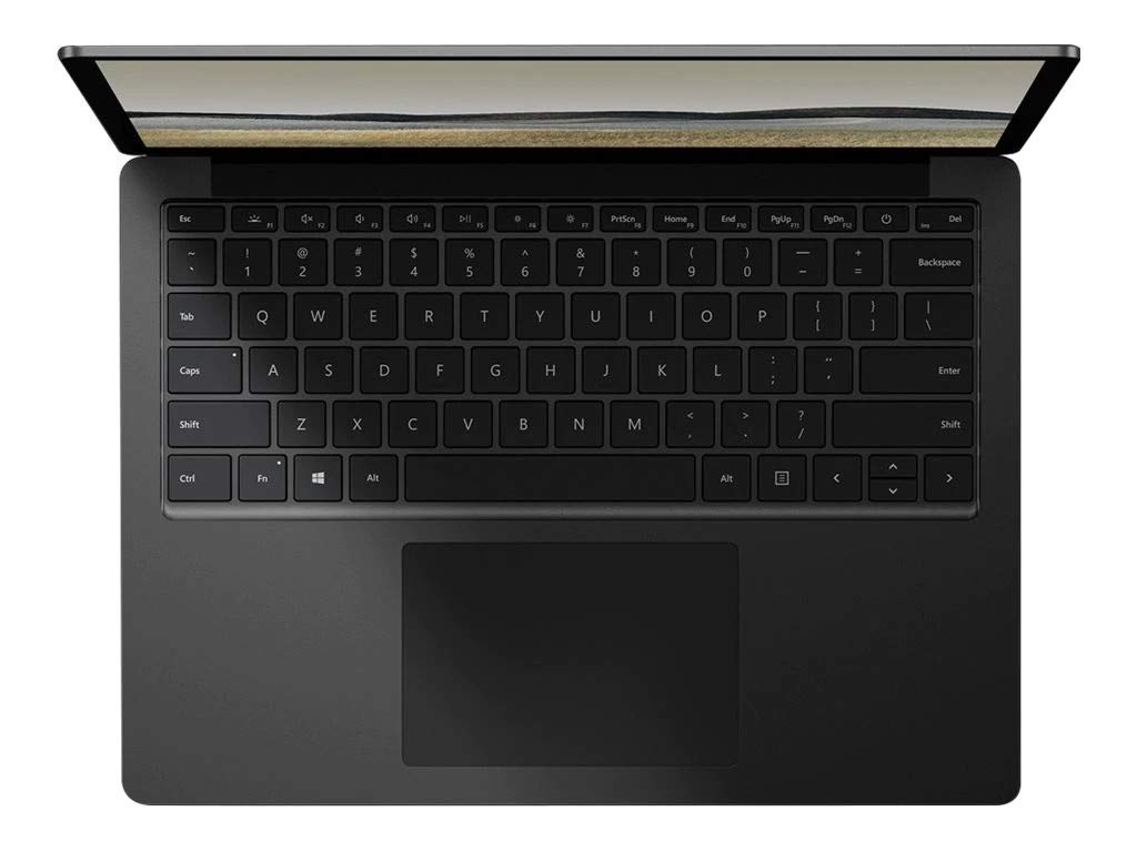 Microsoft Surface Laptop 3 13.5 Inch Touch-Screen 256GB SSD i5 8GB with Windows 10 Pro (WiFi, 1.2GHz Quad-Core i5) Black (Metal) PKU-00022