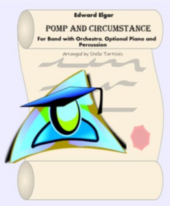 pomp and circumstance arranged for orchestra & band - score and parts