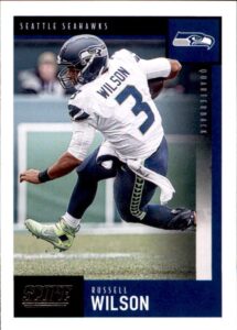 2020 score #323 russell wilson seattle seahawks football card