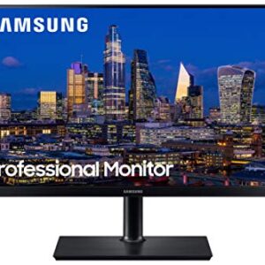 Samsung Business T85F Series 27 inch QHD 2560 x 1440 75Hz Computer Monitor for Business with HDMI, DisplayPort, USB Hub, 3-Yr WRNTY (F27T850QWN) Black