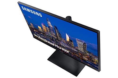 Samsung Business T85F Series 27 inch QHD 2560 x 1440 75Hz Computer Monitor for Business with HDMI, DisplayPort, USB Hub, 3-Yr WRNTY (F27T850QWN) Black