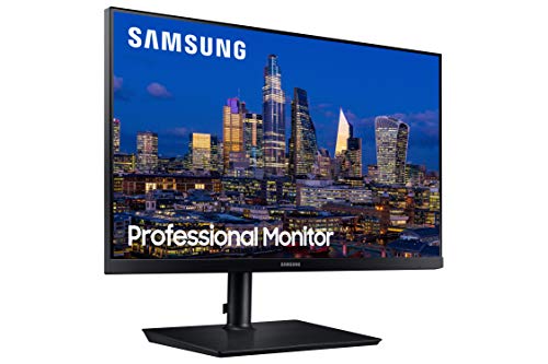 Samsung Business T85F Series 27 inch QHD 2560 x 1440 75Hz Computer Monitor for Business with HDMI, DisplayPort, USB Hub, 3-Yr WRNTY (F27T850QWN) Black