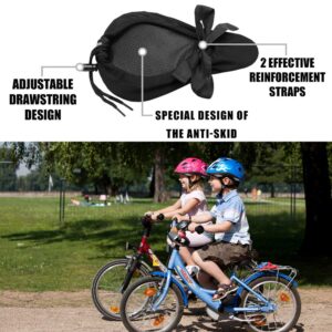 ANZOME Kids Gel Bike Seat Cushion Cover, 9"x6" Memory Foam Child Bike Seat Cover Extra Soft Small Bicycle Saddle Pad, Kids Bicycle Seat Cover with Water&Dust Resistant Cover