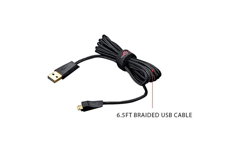 LZYDD USB Charging Cable for ASUS ROG Gladius II Wireless Optical Gaming Mouse