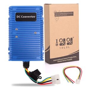 10l0l golf cart voltage reducer 36v 48v to 12v 30a 350w, universal dc step down converter, regulator, transformer for yamaha ezgo club car