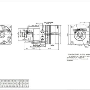 HVACSTAR Wheel Motor for Exmark 1-523328 Toro 103-6988 Oregon 27-500 Parker TF0240US081AADD Stens 025-503