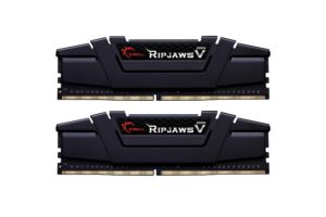 g.skill ripjaws v series (intel xmp) ddr4 ram 128gb (4x32gb) 3600mt/s cl18-22-22-42 1.35v desktop computer memory udimm - black (f4-3600c18q-128gvk)